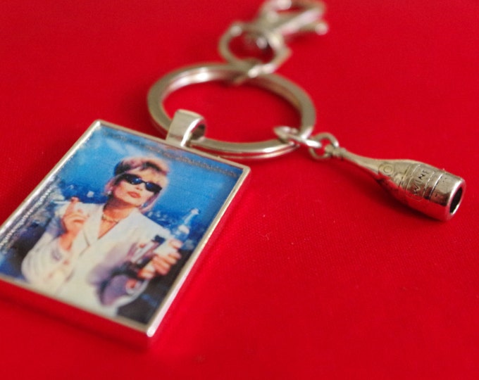 Sin is In! Patsy Stone Ab Fab Fan Keychain W/ Bottle of Booze - Etsy