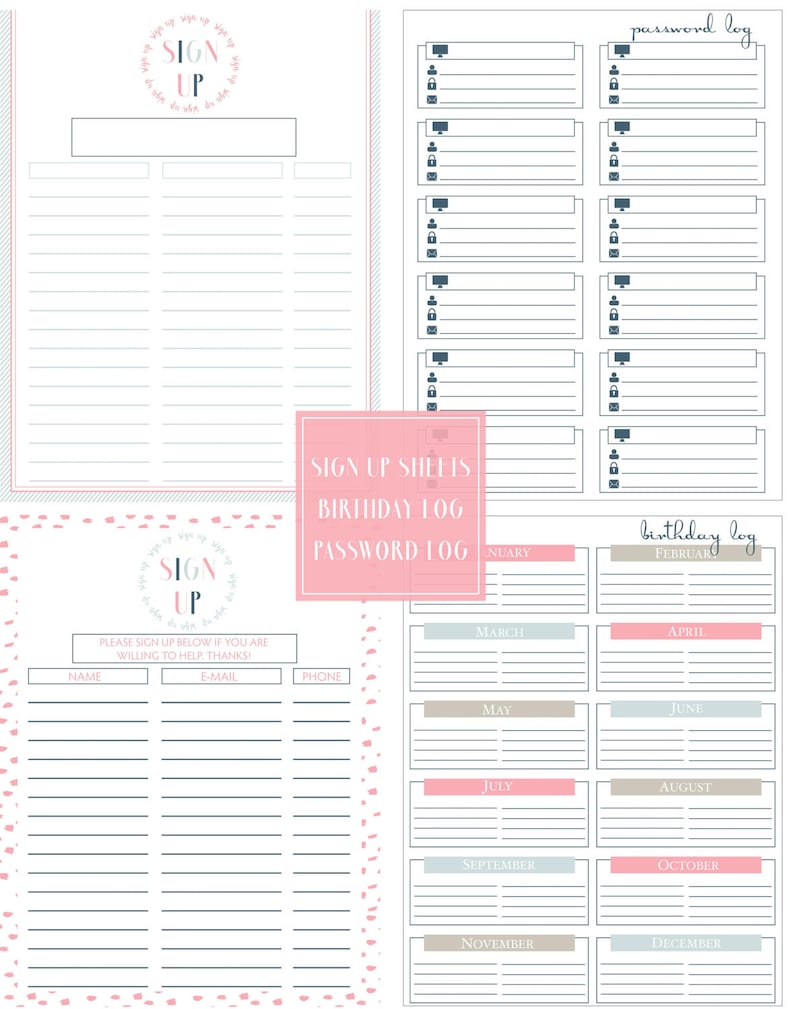 Teacher Lesson Planning Set - Teacher Organization Kit - Classroom ...