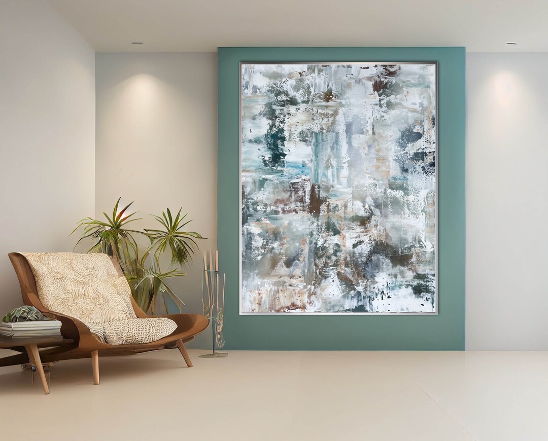 Huge, Original Abstract Painting by Marcy Chapman. Ready to Ship ...