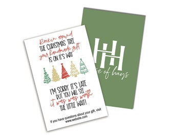 Late Gift Poem - Etsy