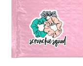 Scrunchie Squad Sticker Packaging Stickers 30 Stickers - Etsy