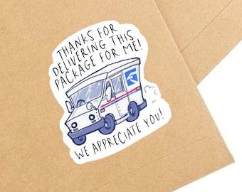 Emoji You Have Happy Mail Open Me Thank You Sticker Happy - Etsy