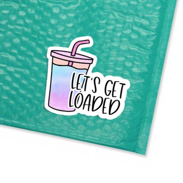 Loaded Tea Stickers - Etsy