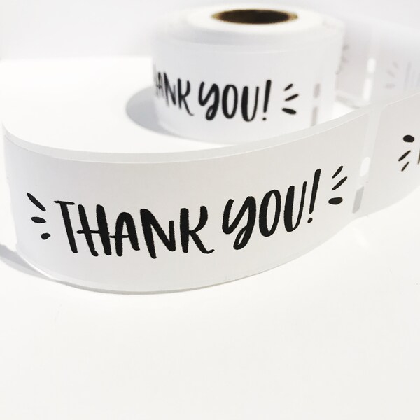 Thank You Stickers - Etsy