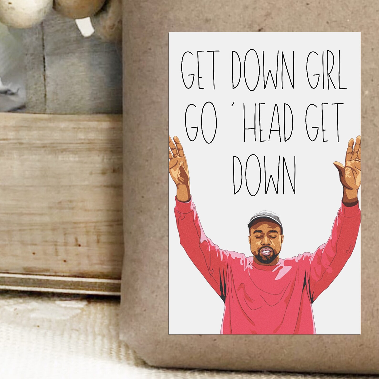 Happy Dance Get Down Girl Happy Mail Stickers 2x1.5 18 | Etsy