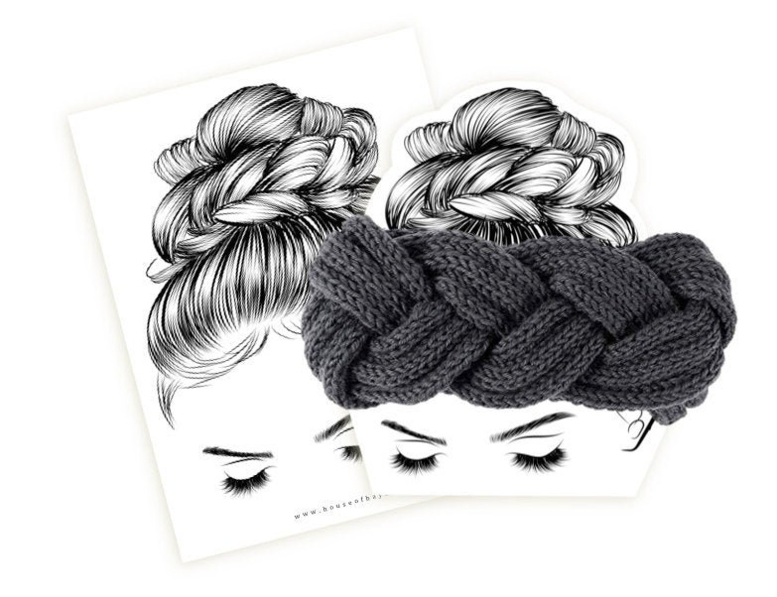 Printable Messy Bun Display Card - Printable Word Searches