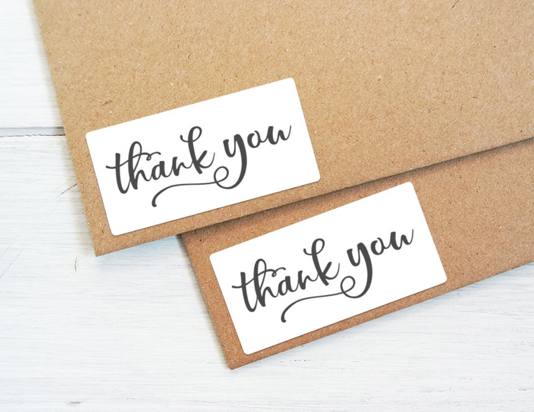 Thank You Stickers | Small Shop Packaging Ideas | Labels | 40 Stickers ...