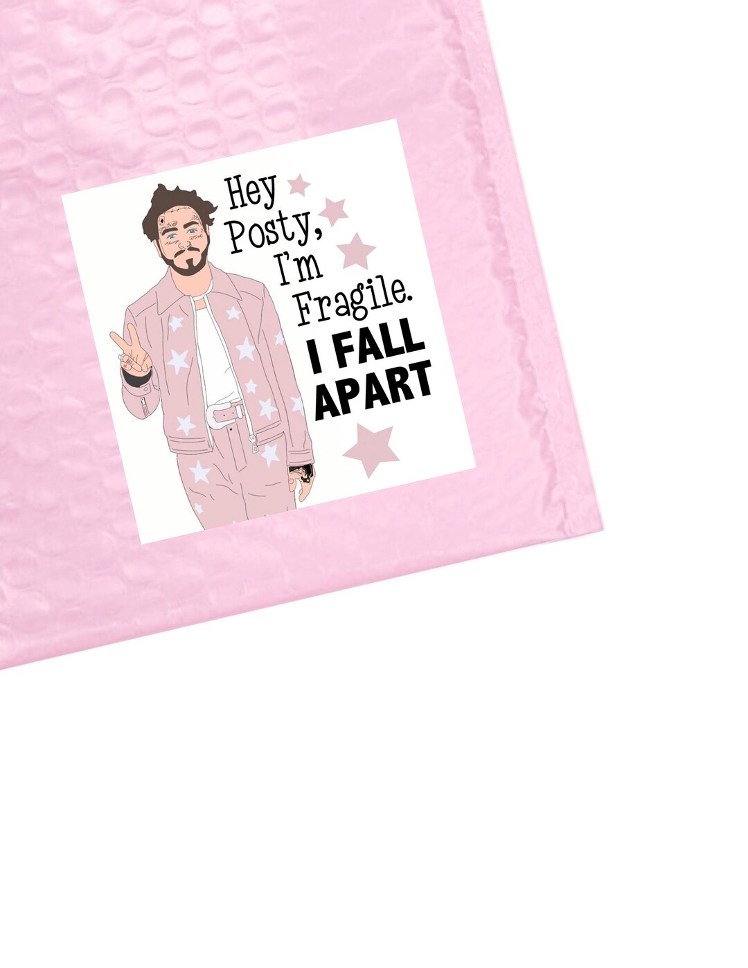 Funny Fragile Sticker Small Shop Packaging Stickers Shipping Stickers ...