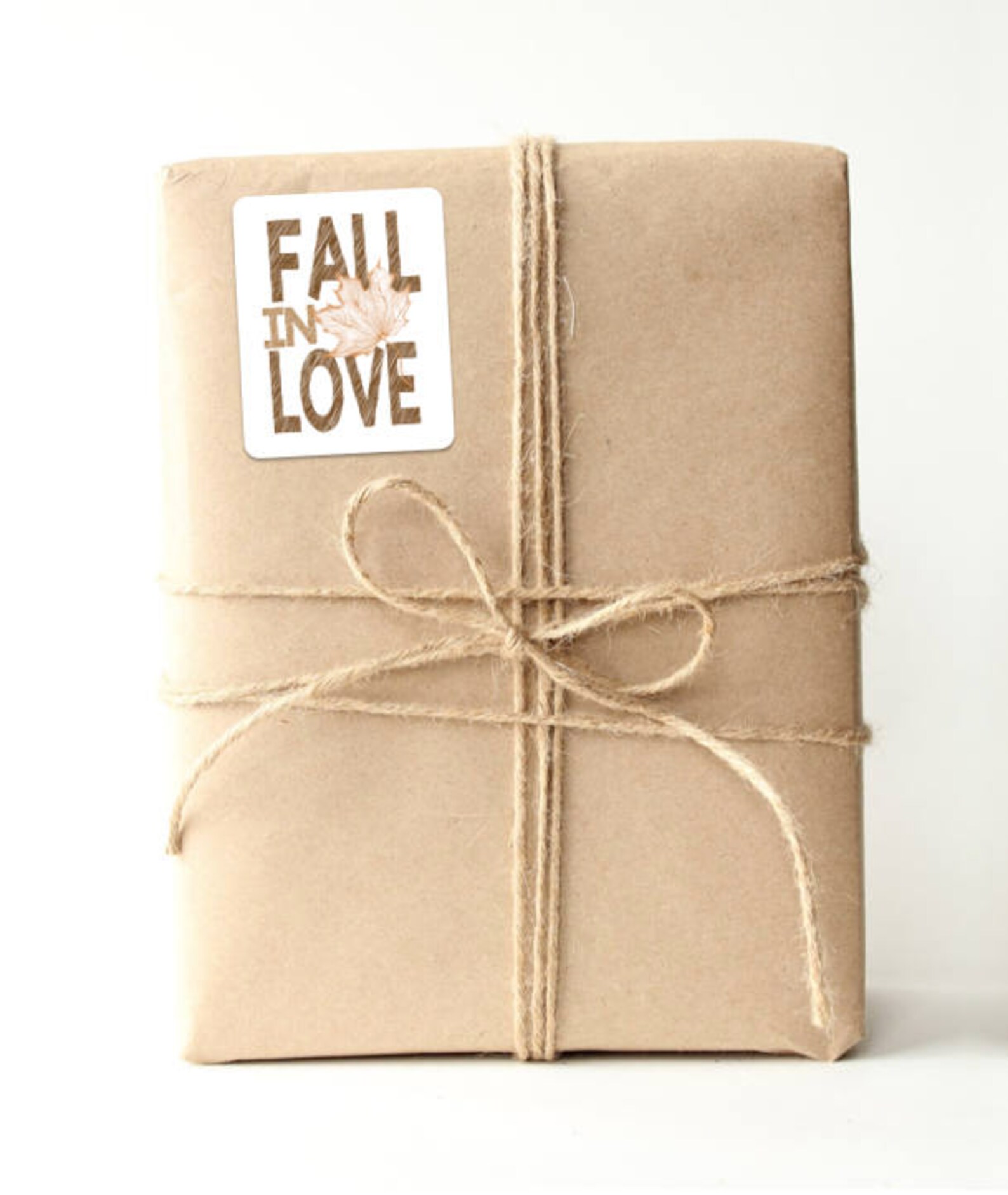 FALL THEME Fall in Love Sticker for Small Business - Etsy