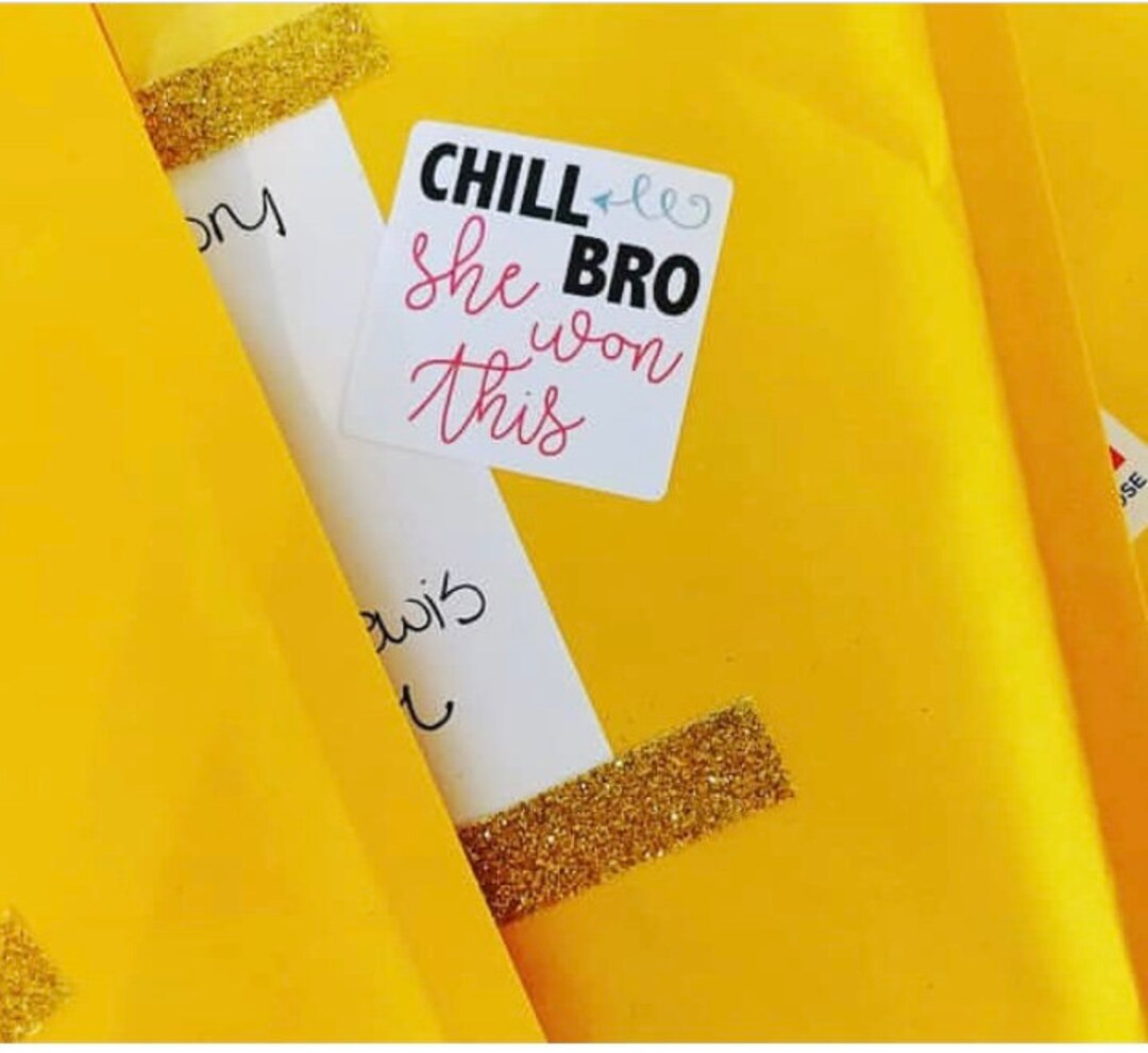Chill Bro She Won This Stickers EXCLUSIVE HOH ITEM 24 - Etsy