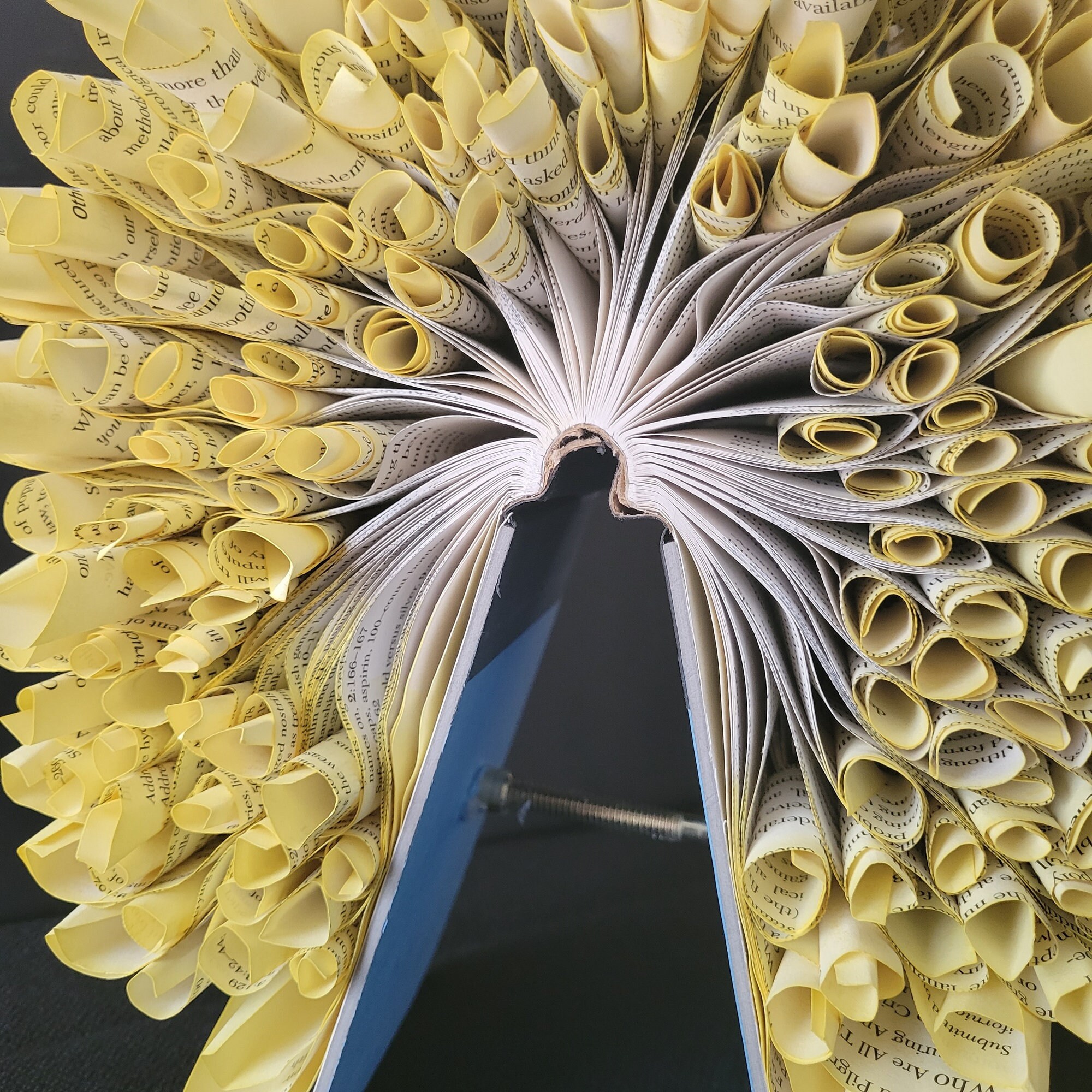 Altered Book Sculpture-glow - Etsy