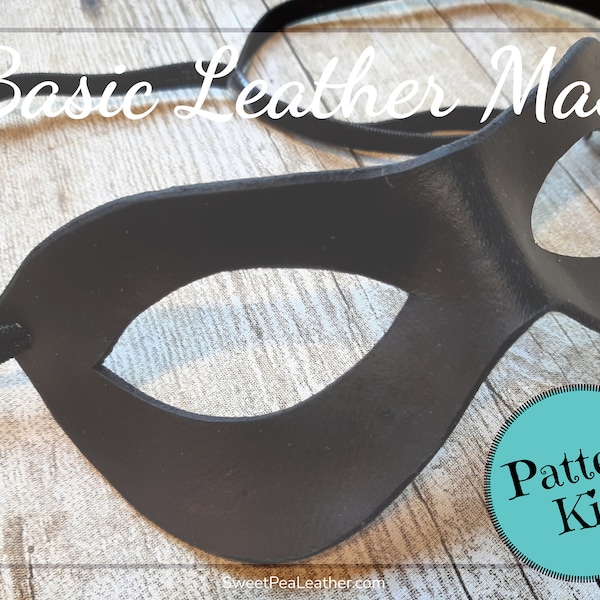 Leather Mask Pattern - Etsy
