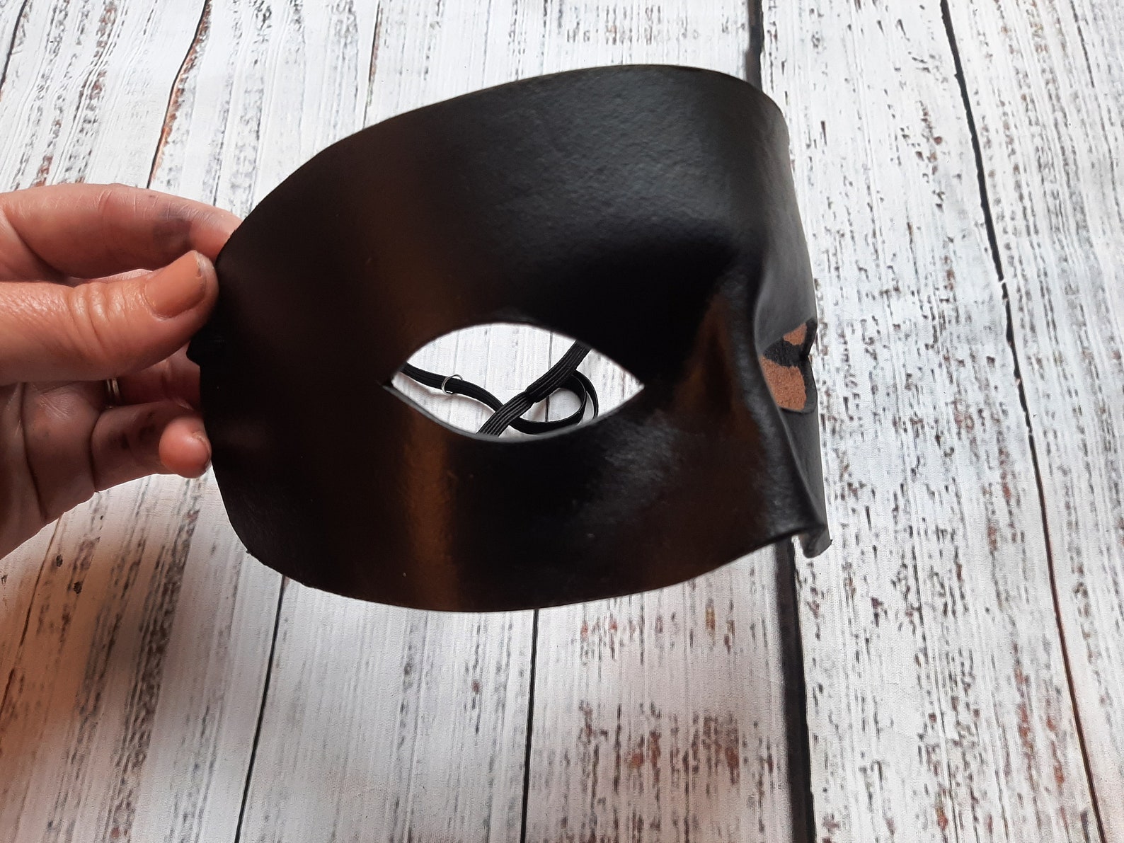 Dread Pirate Mask Handmade Leather Mask Pirate Costume - Etsy