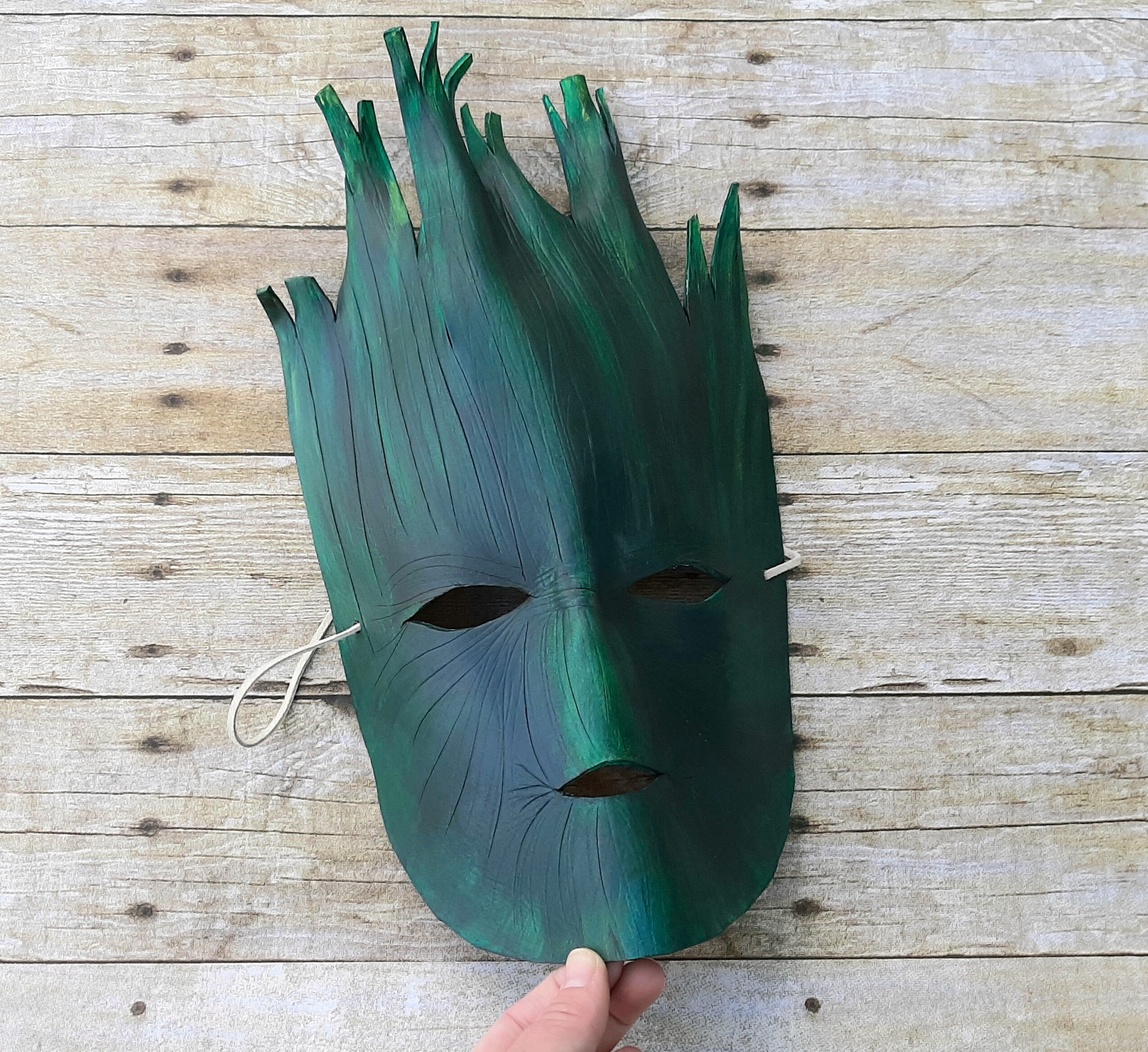Tree Man Mask — Sweet Pea Leather