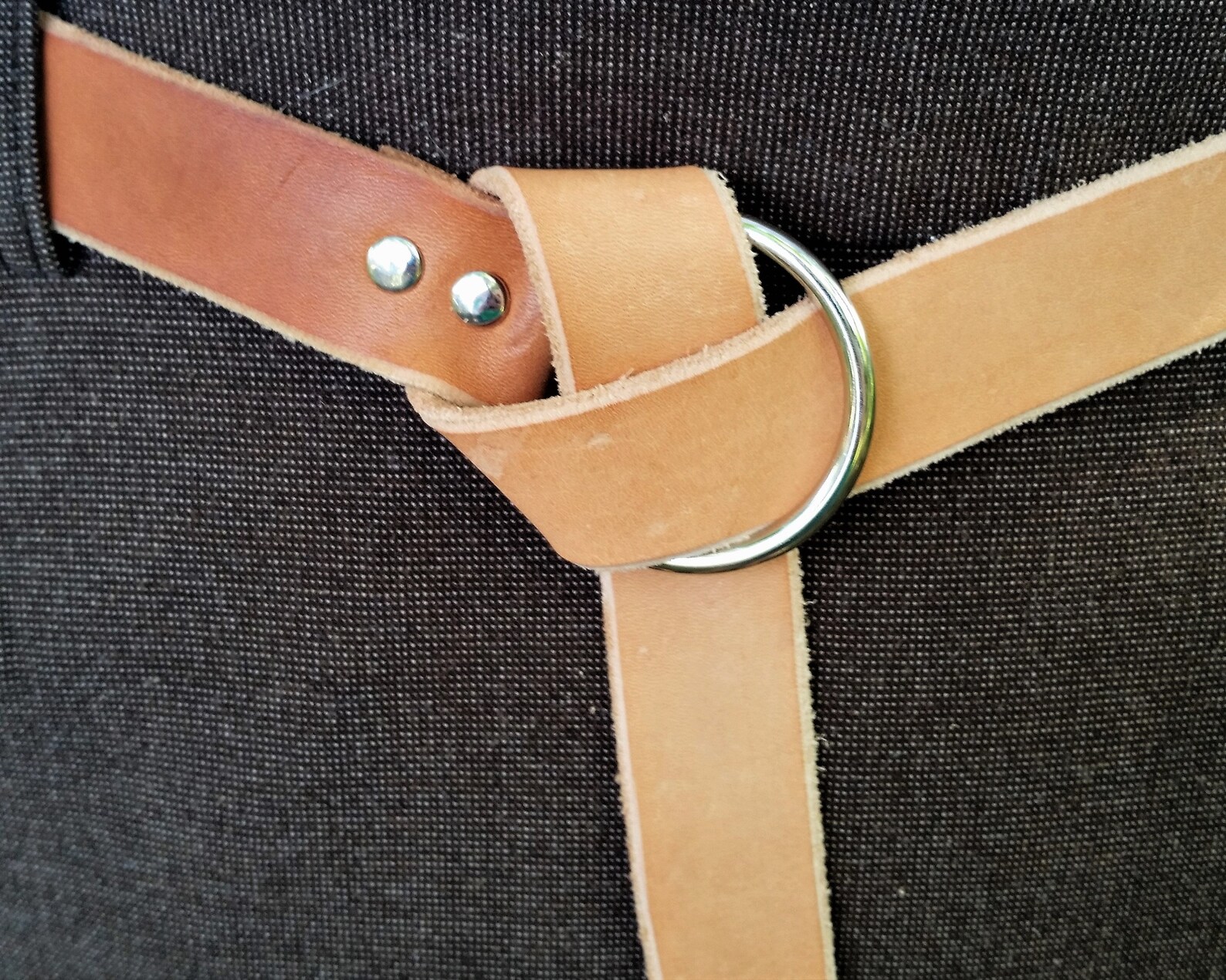 Custom Leather Skinny Belt – O-ring Natural Leather Accessory - Etsy