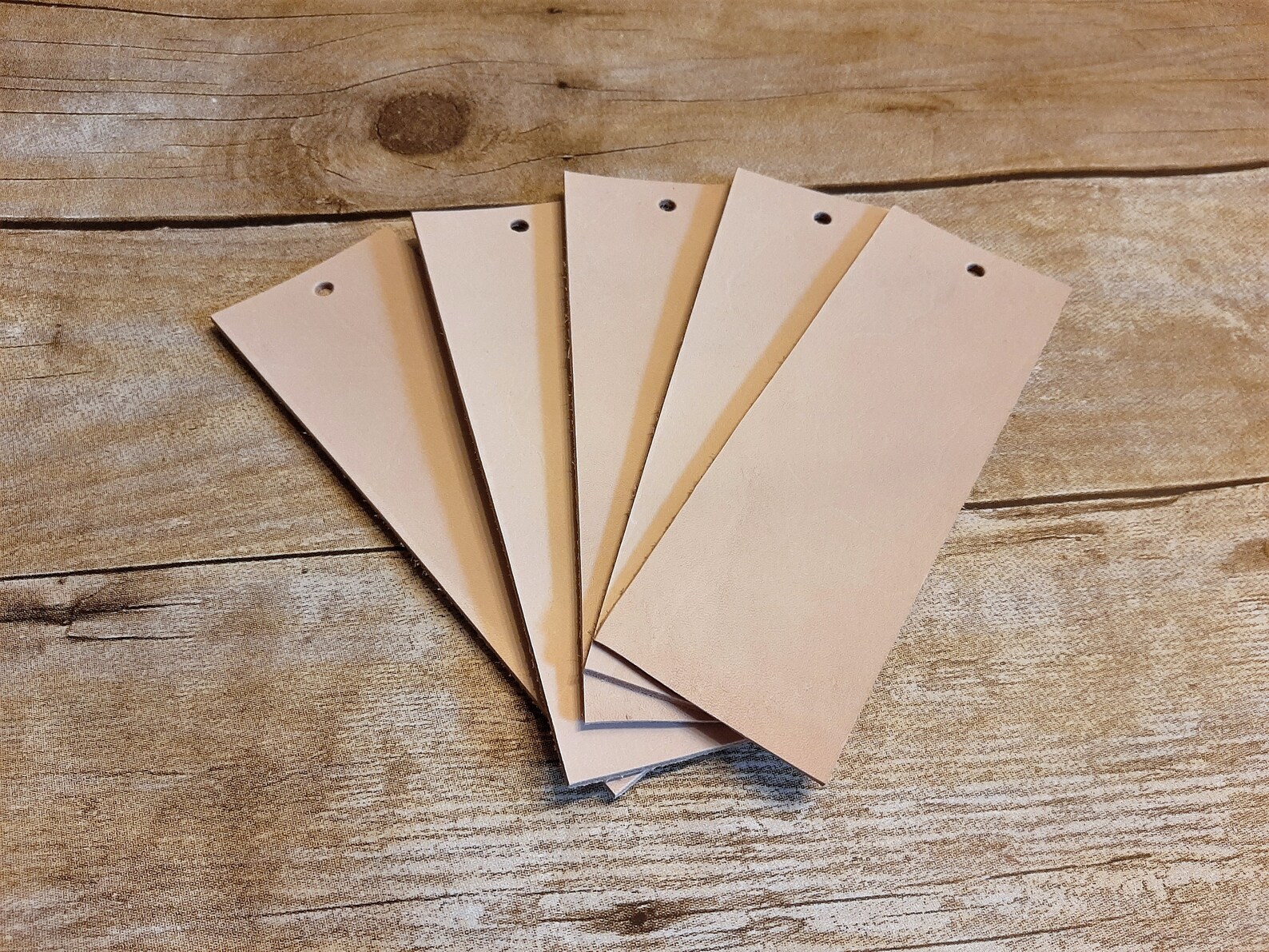 Leather Bookmark Blank Do It Yourself Leathercraft Kit - Etsy
