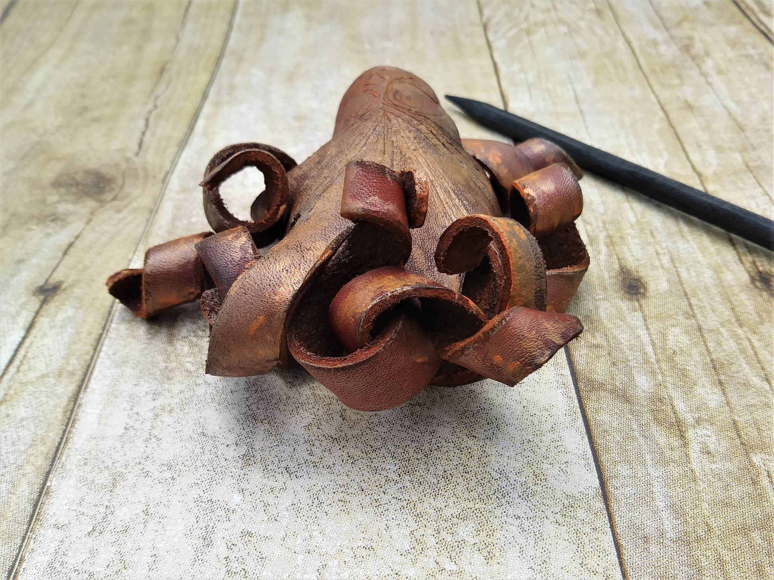 Octopus Stick Barrette — Sweet Pea Leather