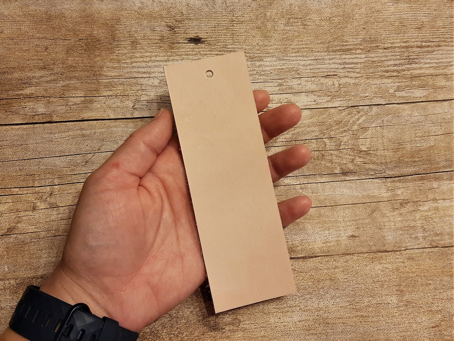 Leather Bookmark Blank Do It Yourself Leathercraft Kit - Etsy