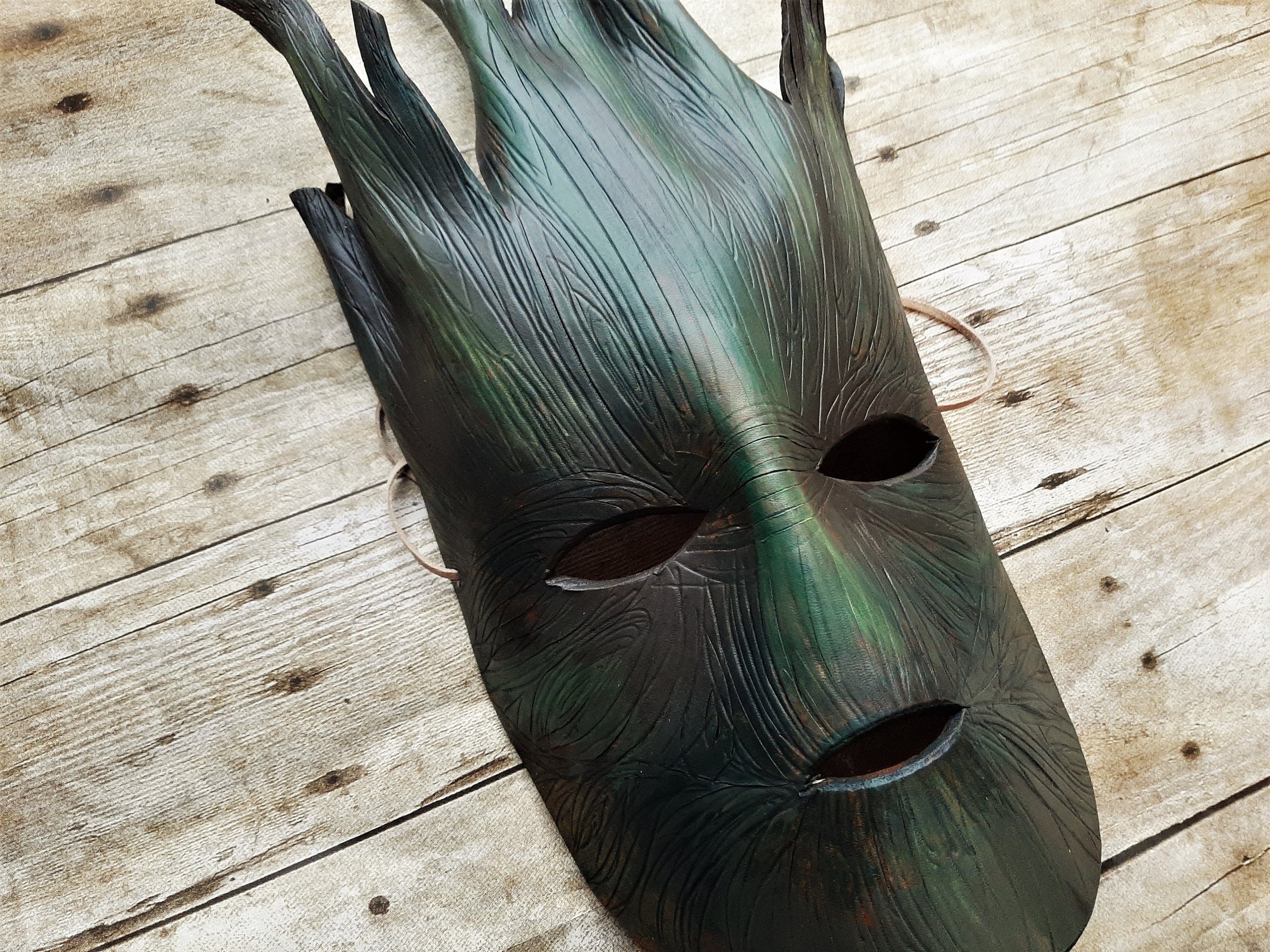 Tree Man Mask — Sweet Pea Leather