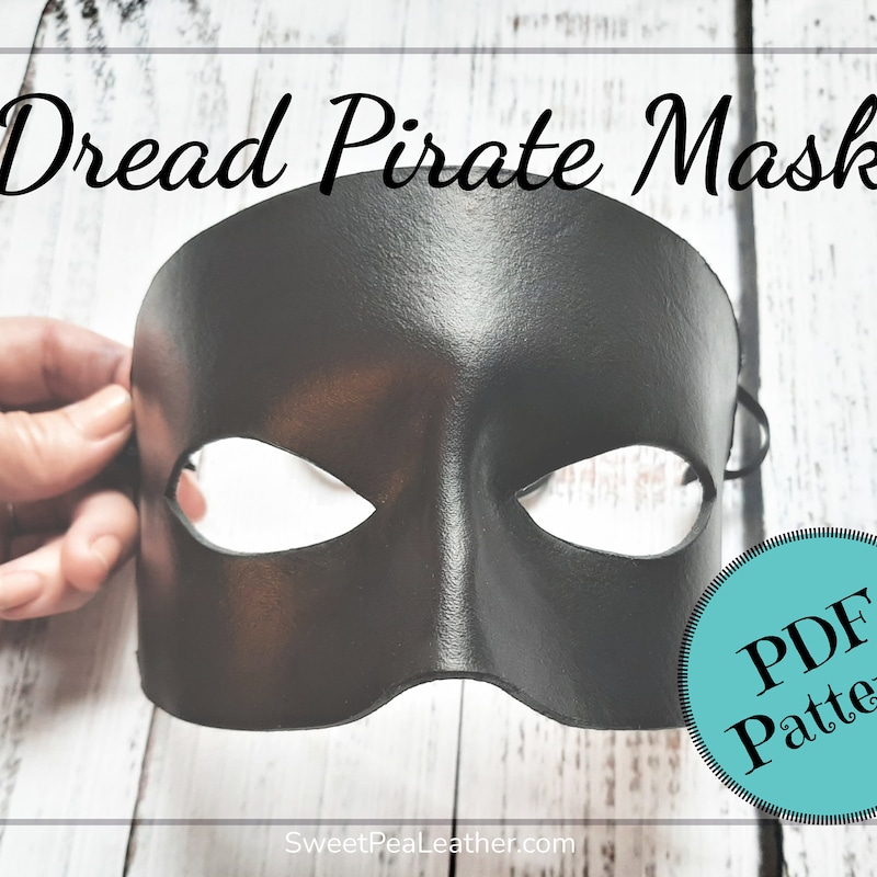 Leather Mask Pattern - Etsy