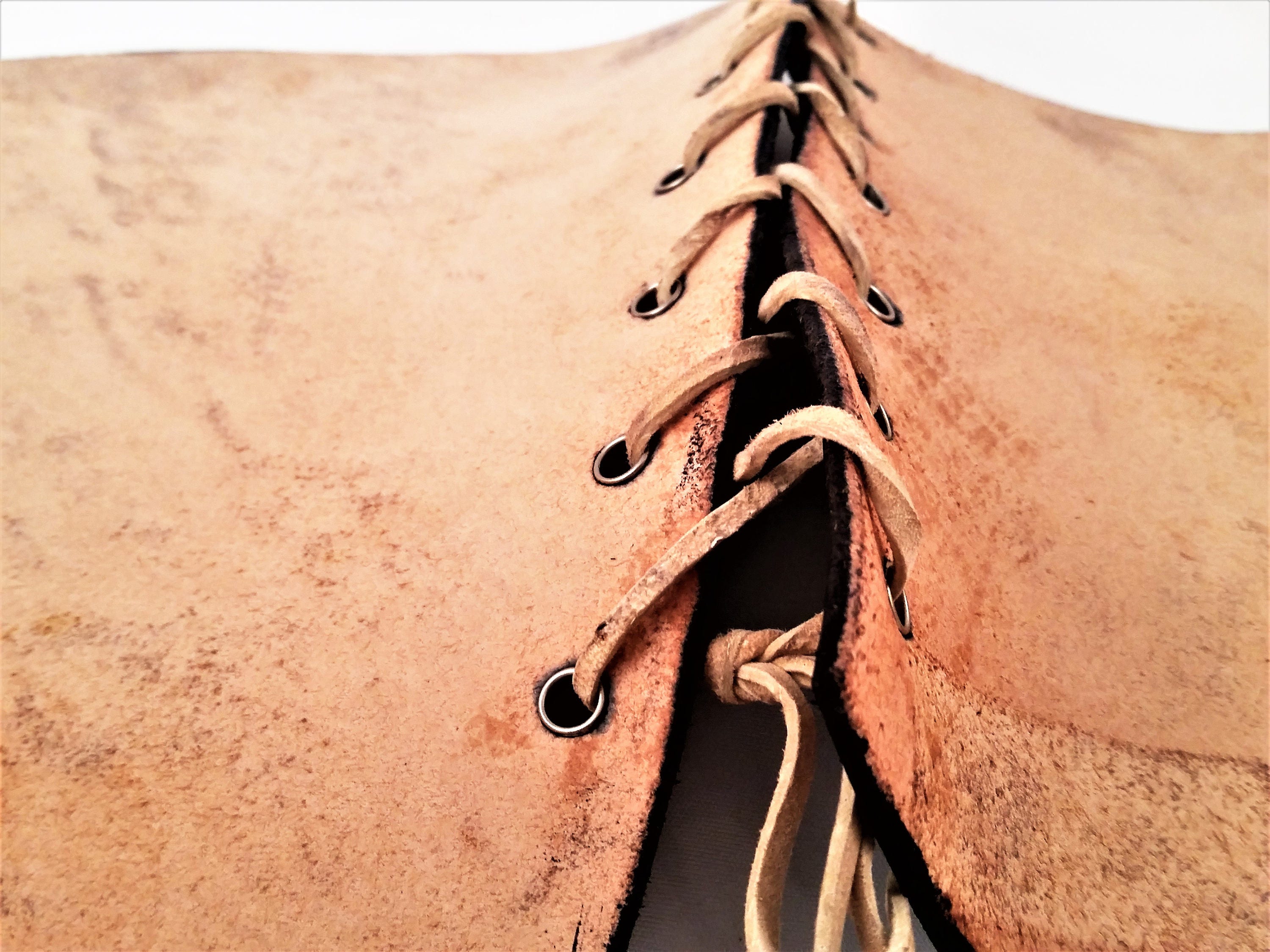 Custom Sized Four Panel Corset — Sweet Pea Leather