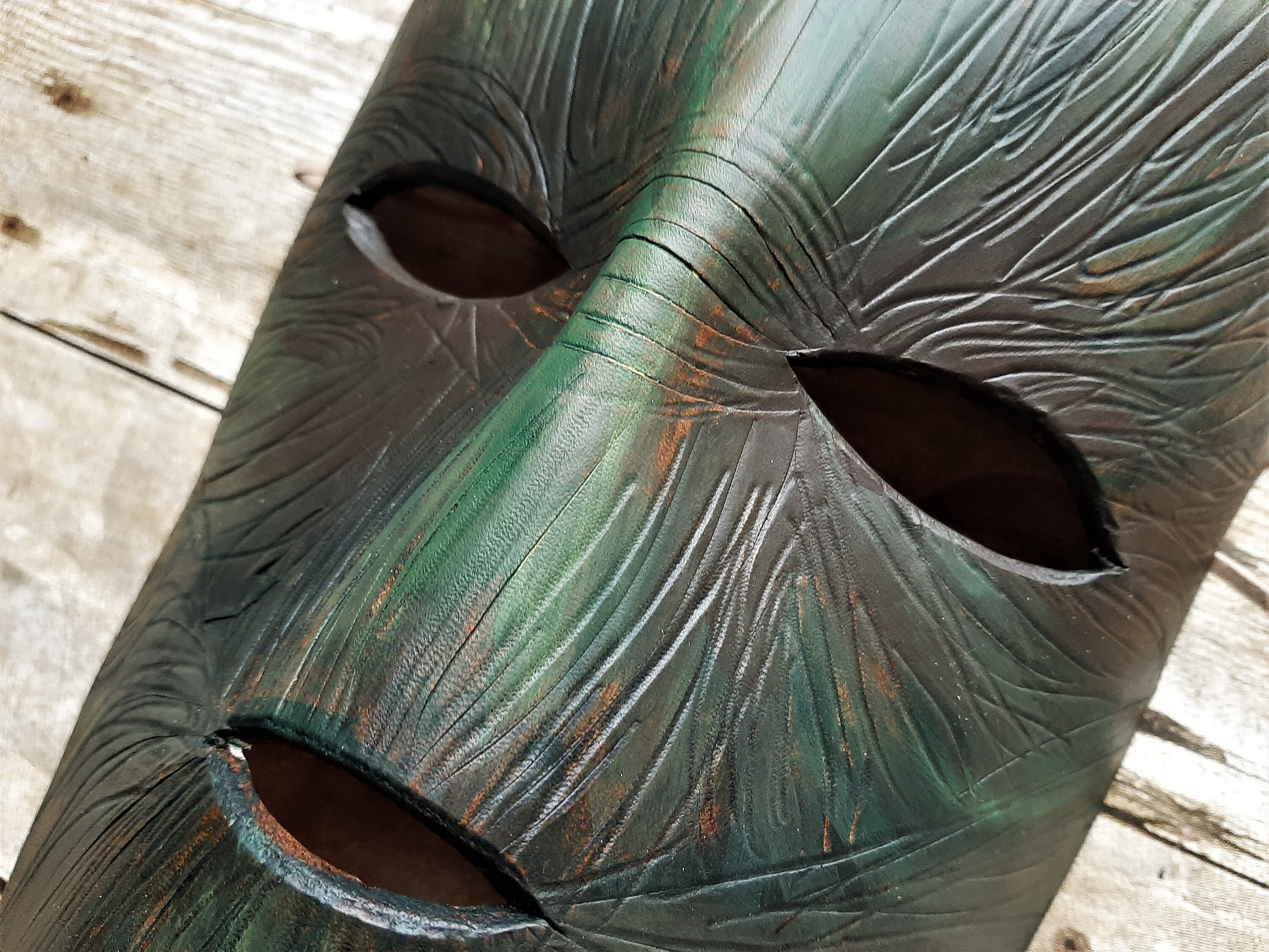 Tree Man Mask — Sweet Pea Leather