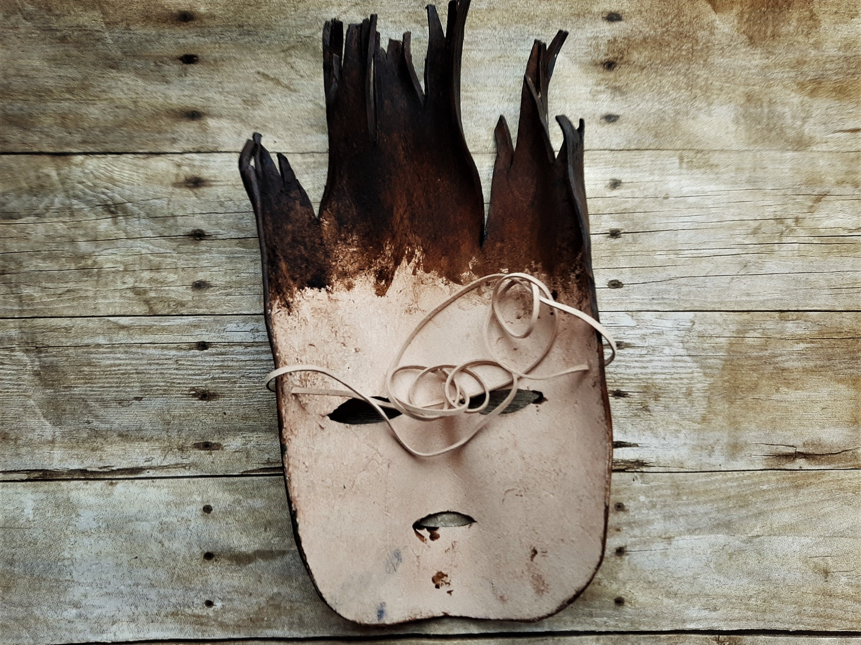 Tree Man Mask — Sweet Pea Leather