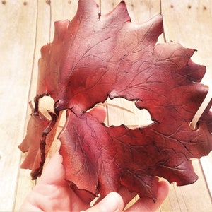Leaf Leather Mask Made to Order- Steampunk Mask - Nature Mask - Mardi ...