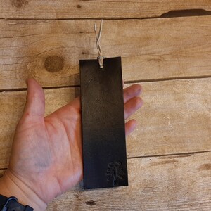 Hand Stamped Leather Scorpion Bookmark - Book Lover Gift - Etsy