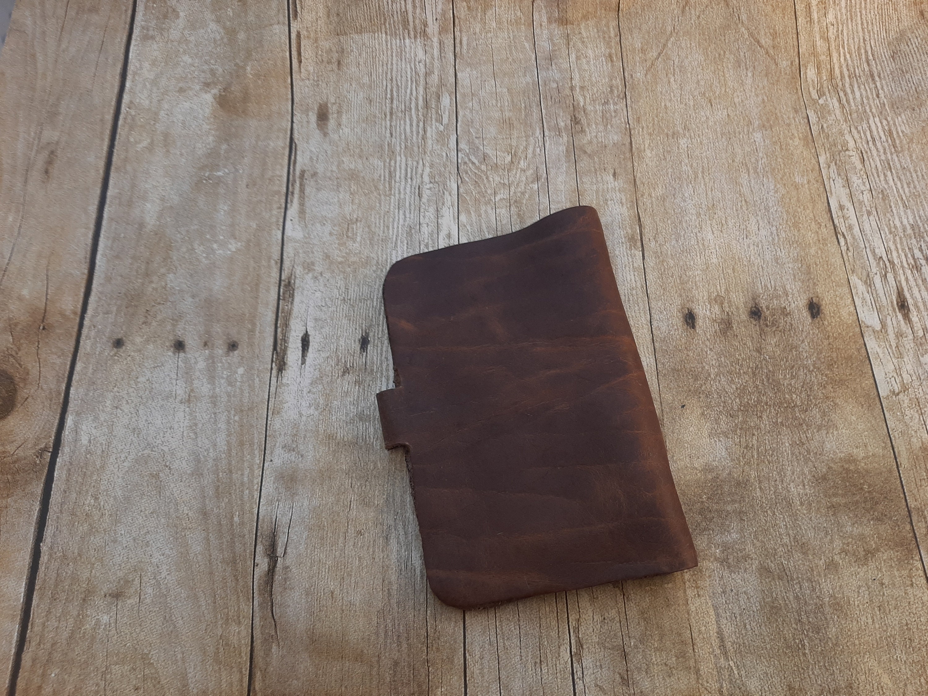Refillable Notebook Cover — Sweet Pea Leather