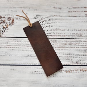 Frankly My Dear Bookmark - Leather Book Marker - Custom Gift for Book ...