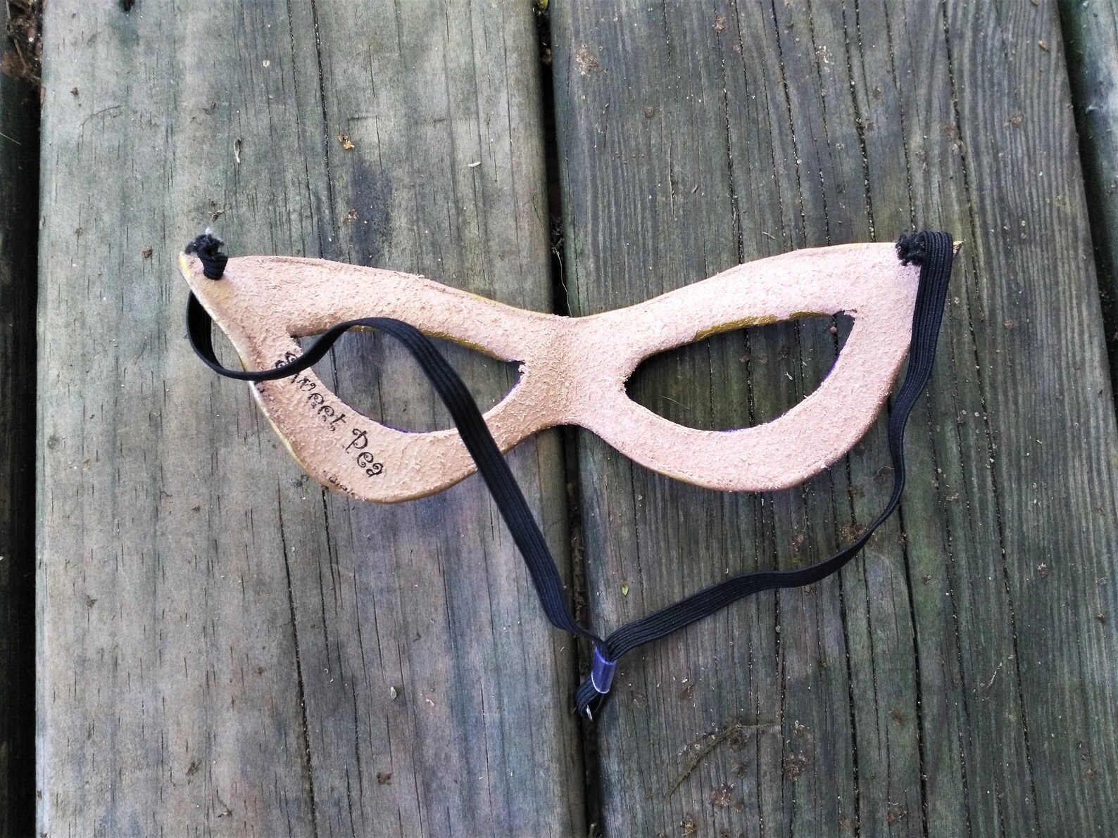 Leather Eyelash Mask Girl Superhero Costume Burlesque Show - Etsy