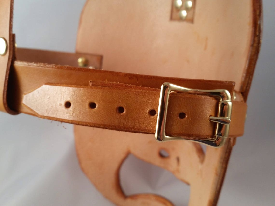 Tiki Leather Mask - Hawaiian Mask - Islander - Steampunk Mask - Nature ...