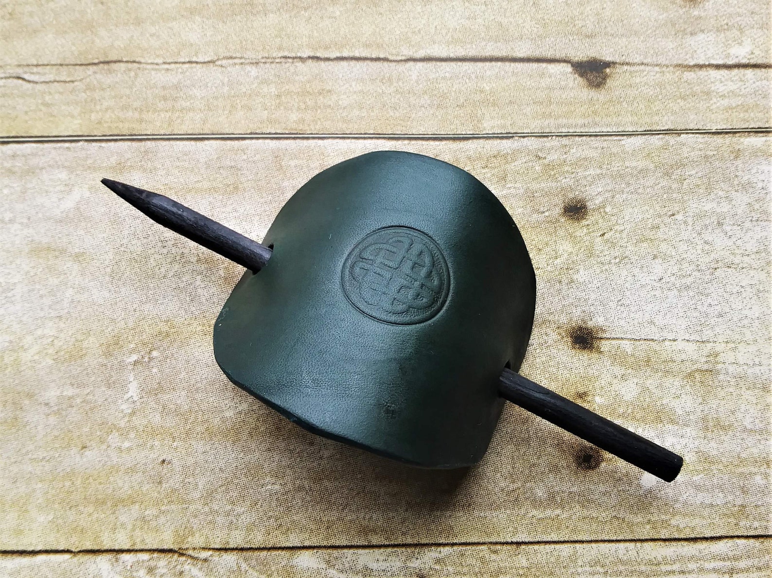 Leather Stick Barrette Fashion Hair Accessories Designer Accessories ...