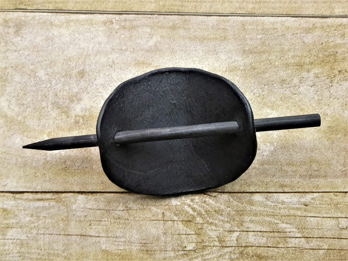 Leather Stick Barrette Fashion Hair Accessories Designer | Etsy