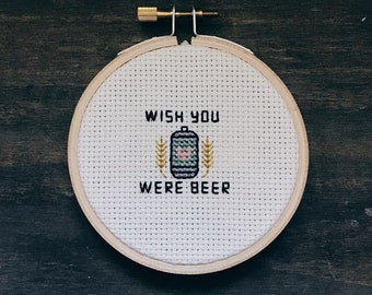 Beer Cross Stitch - Etsy