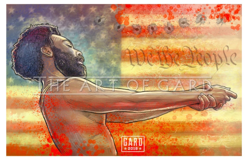 This is America Childish Gambino 11X17 Art Print | Etsy