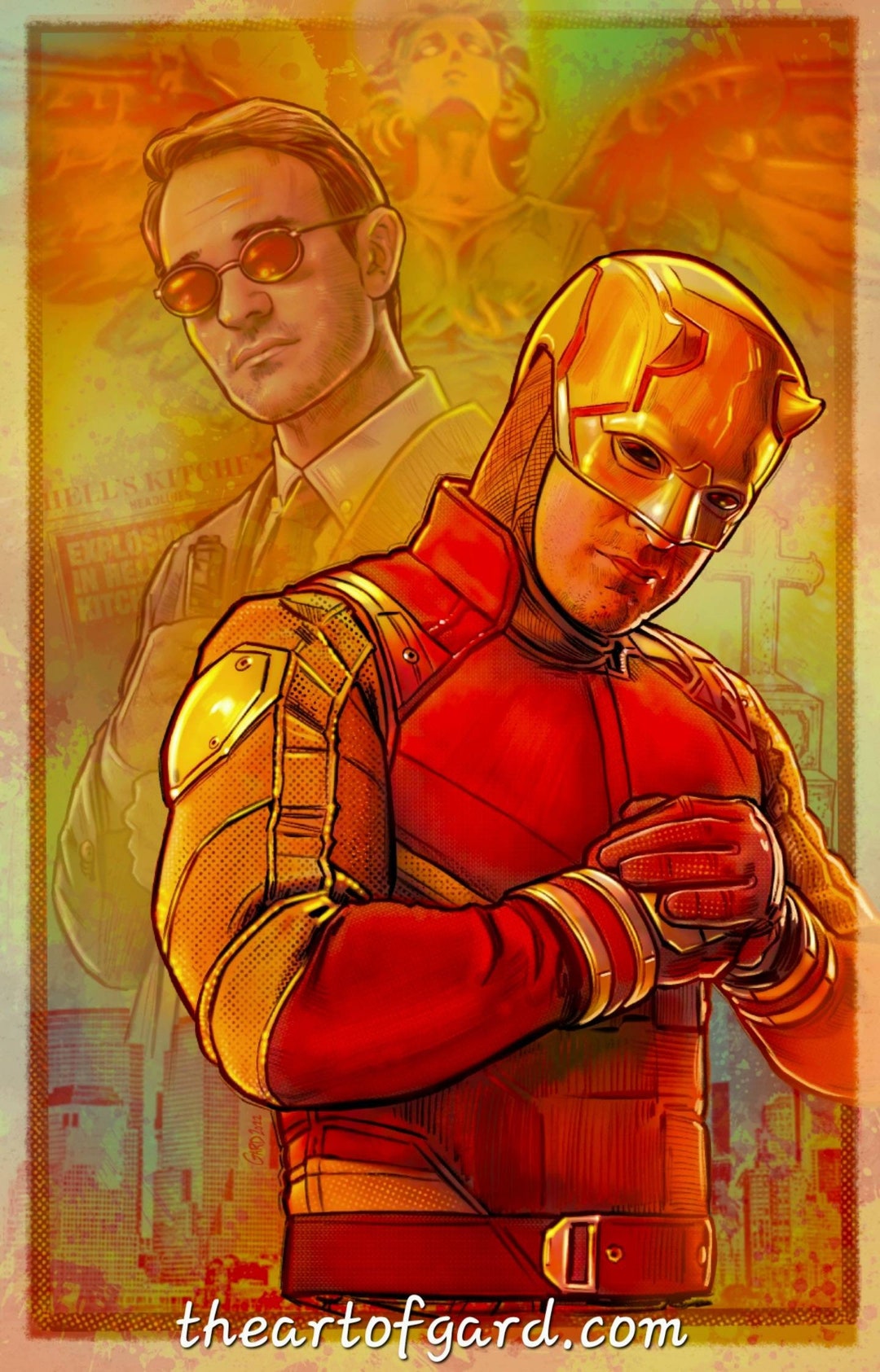 Daredevil: Born Again 11X17 Art Print - Etsy