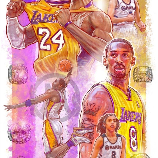 Kobe Bryant Tumbler - Etsy