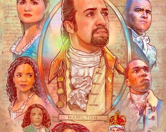 Hamilton Print 11X17 - Etsy