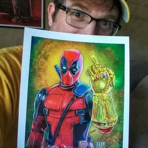 Deadpool Infinity Gauntlet - Etsy