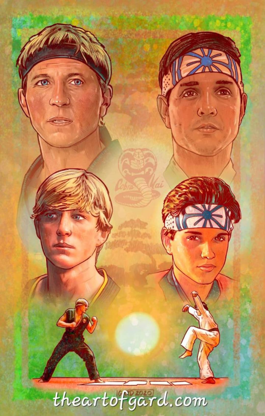 Cobra Kai Art Print - Etsy