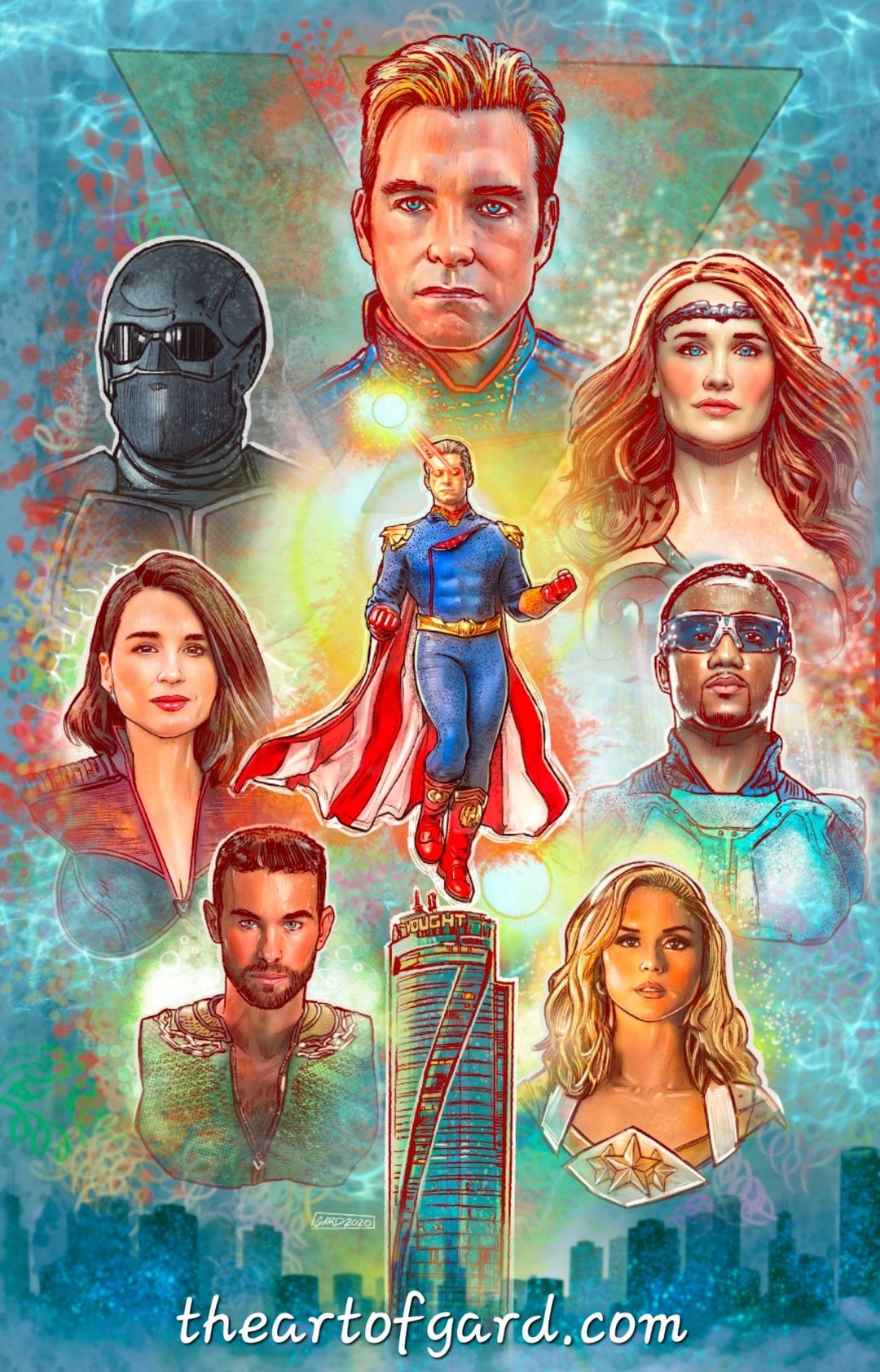 The Seven 11X17 Art Print - Etsy