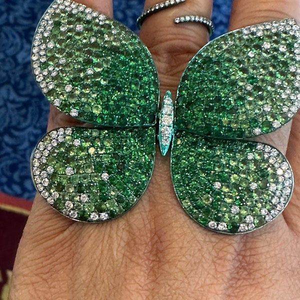 Moving Butterfly Rings - Etsy