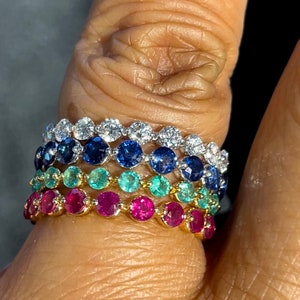 7 Carat Ruby Diamond Earrings, Diamond Ruby Earrings Studs , Big Ruby ...