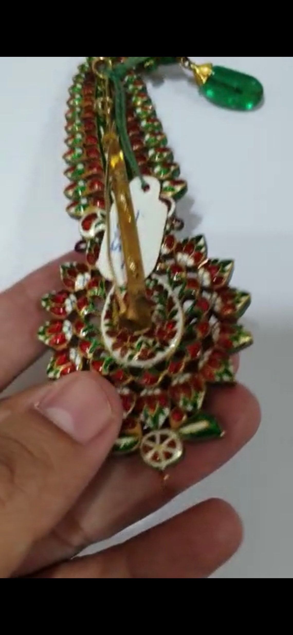 22k Gold Diamond Traditional Kalgi Pendant , Turban Groom Kalangi ...