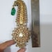 22k Gold Diamond Traditional Kalgi Pendant , Turban Groom Kalangi ...