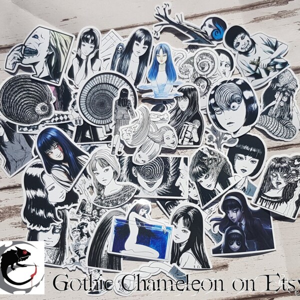 Horror Anime Stickers - Etsy