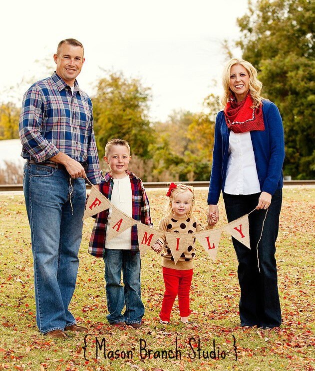 FAMILY Burlap Banner, Bunting, Garland, Pennant, Photo Prop, Wedding ...