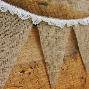 ADD ON Lace for Burlap Banners - Etsy